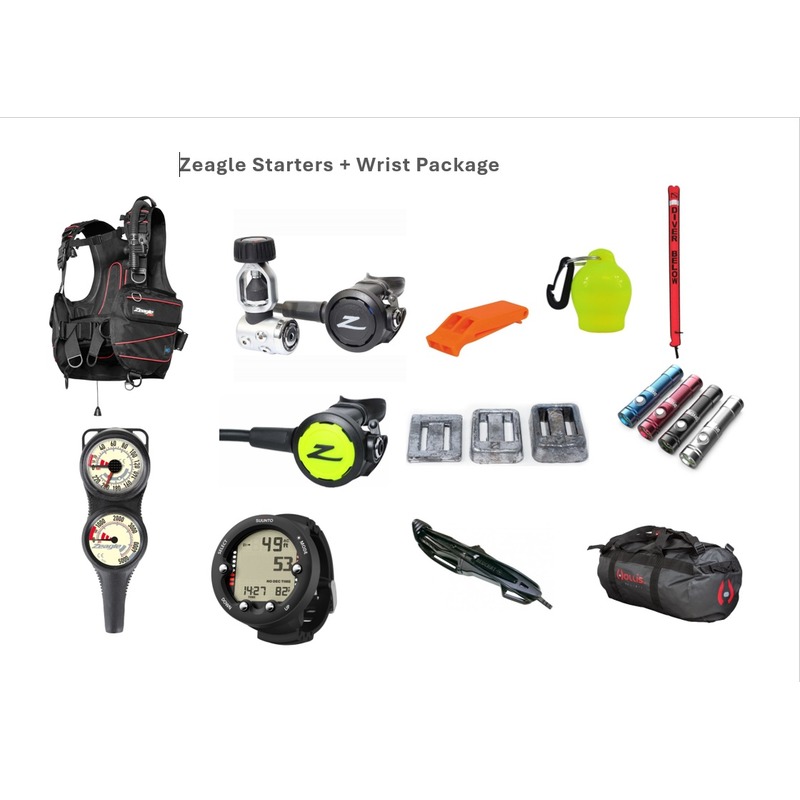 Zeagle Starters Wrist Option Package | Scuba Gear | New Zealand