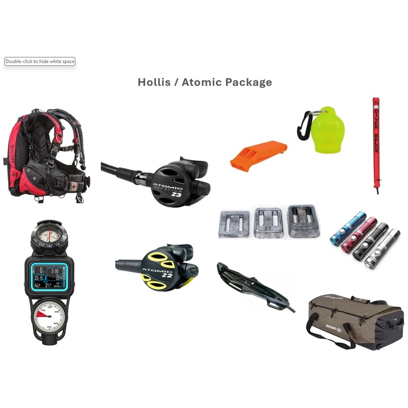 Hollis / Atomic Package | Scuba Gear | New Zealand
