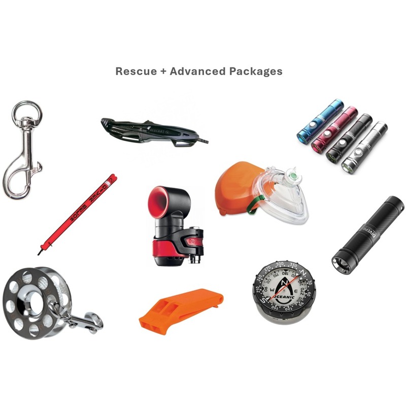 Advanced + Rescue Course Essentials Package | Scuba Gear | New Zealand