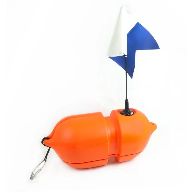 Wettie Flood Float & Flag mni-boat-orange | Scuba Gear | New Zealand